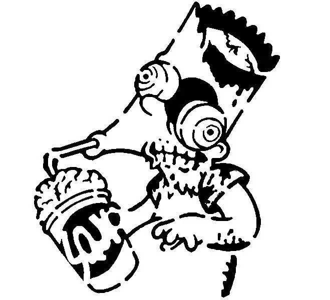 Free Digital Art STL Download - Zombie Bart stencilby SMT_M 🦊