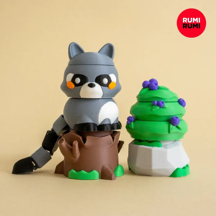 Construction Toys STL Download - Forest Stackable Rumi Blocks Set with ...