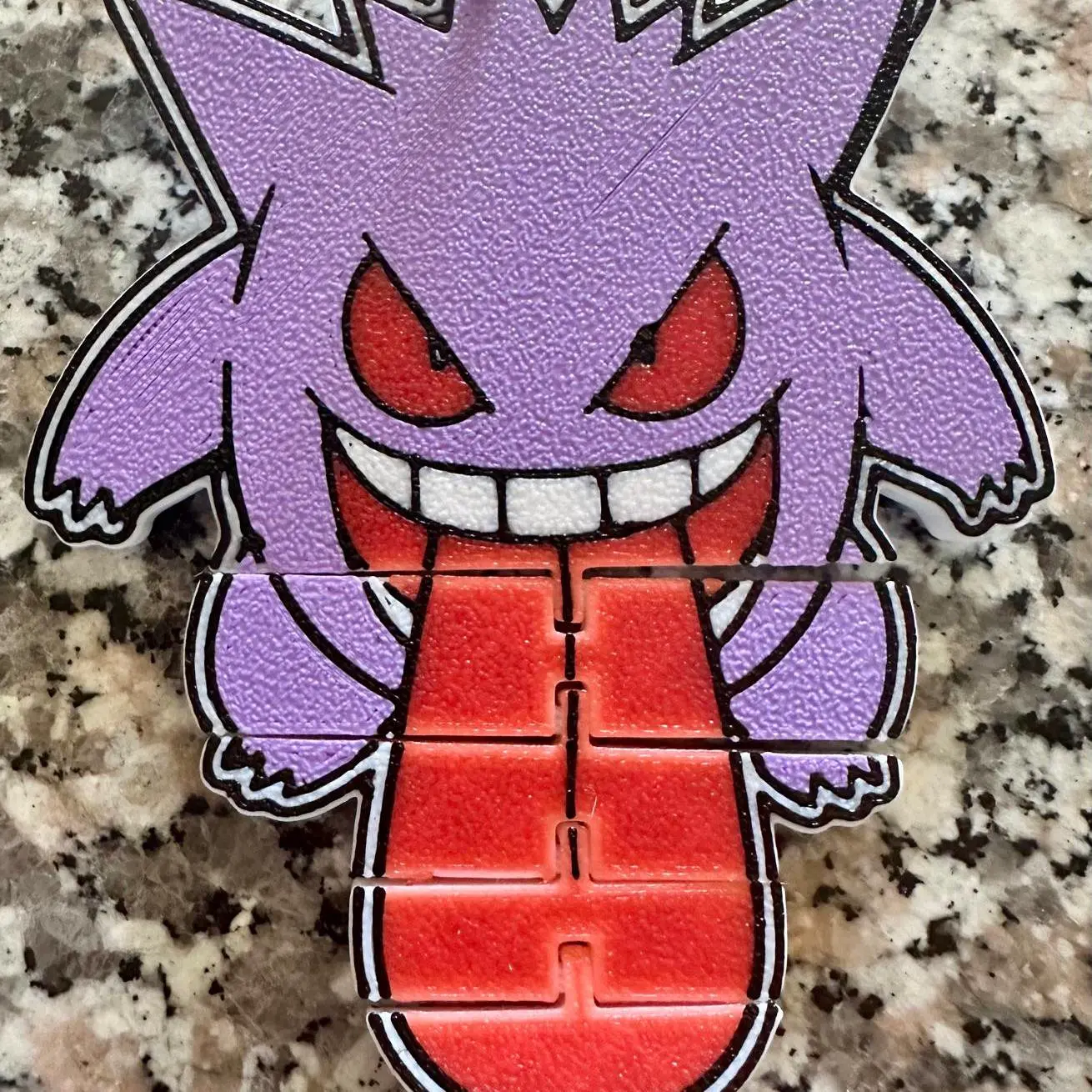 Free Characters & Creatures STL Download - pokemon gengar flexiby Matt 46
