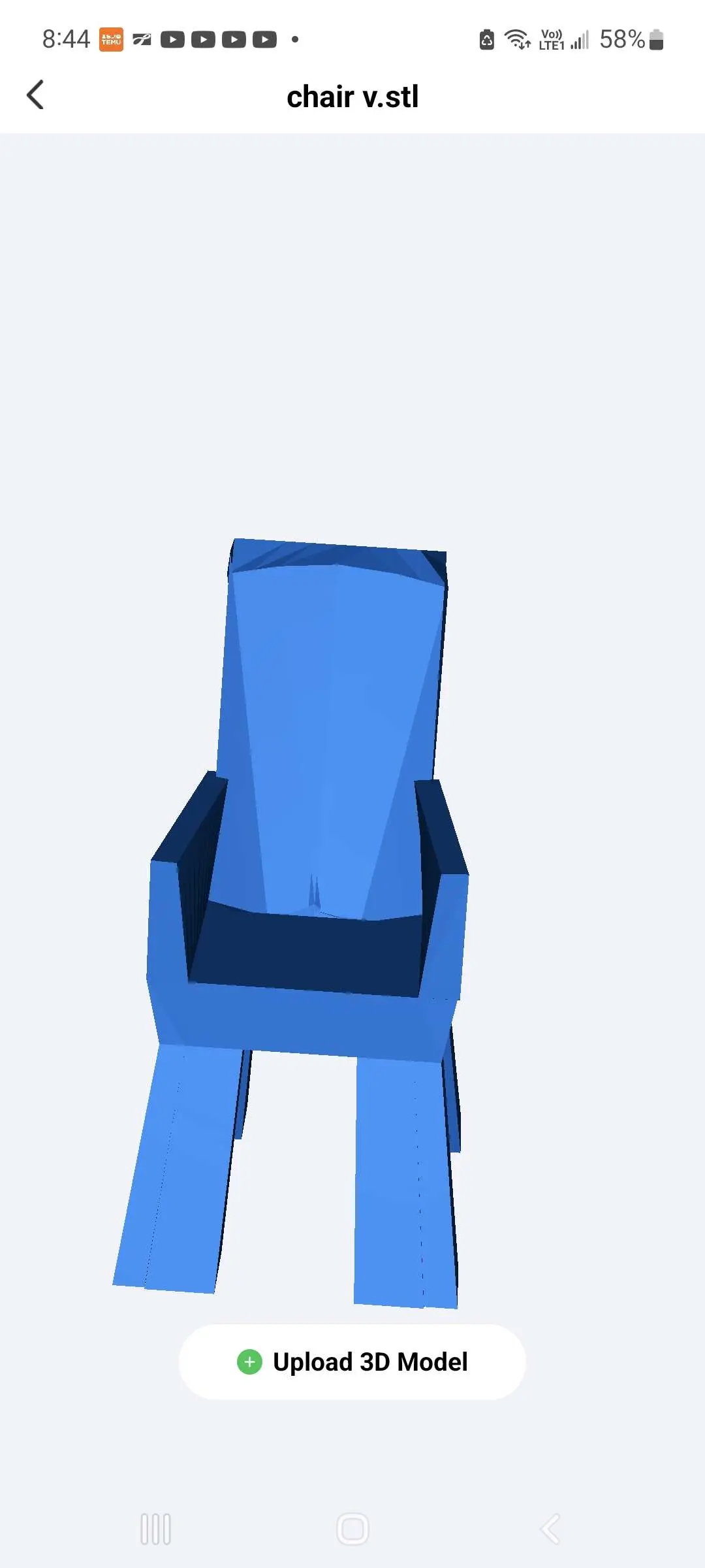 Other STL Download - chair vby Angussss Chan