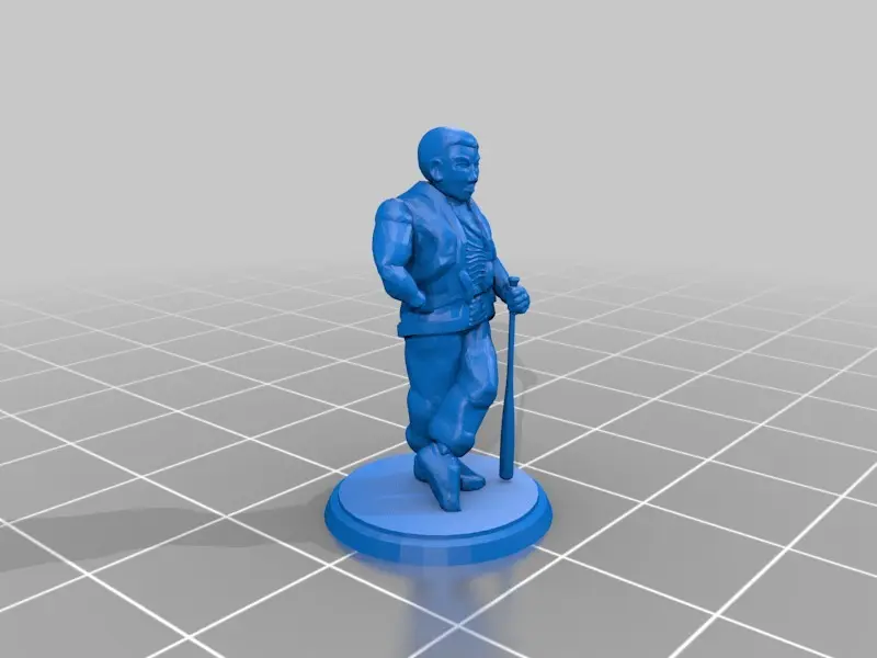 Free Other STL Download - Man with a Baseball Batby SMT_M 🦊