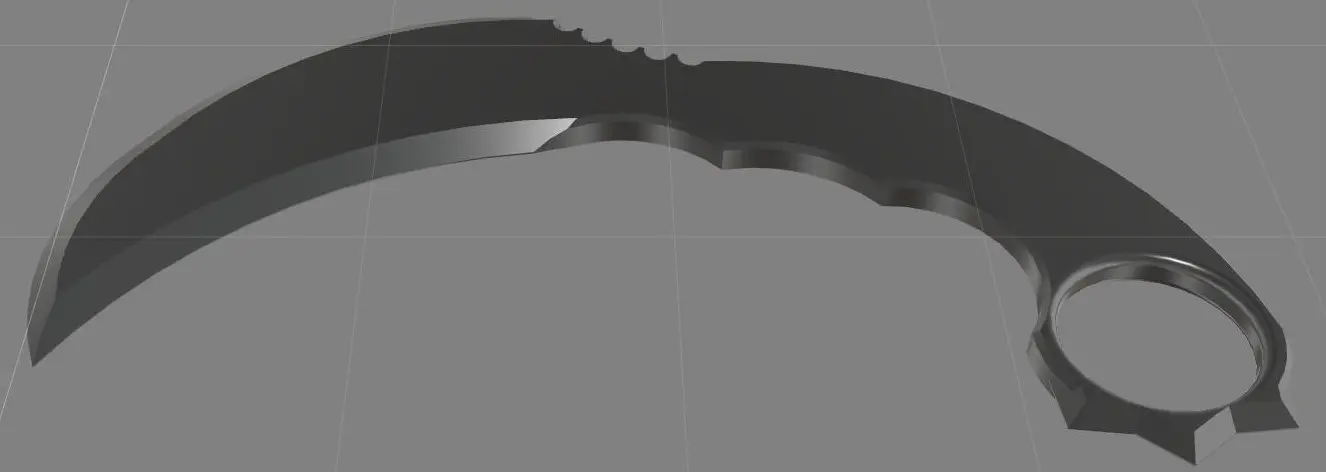 3D Printer Files | 3MF File | Karambit 4 | Creality Cloud