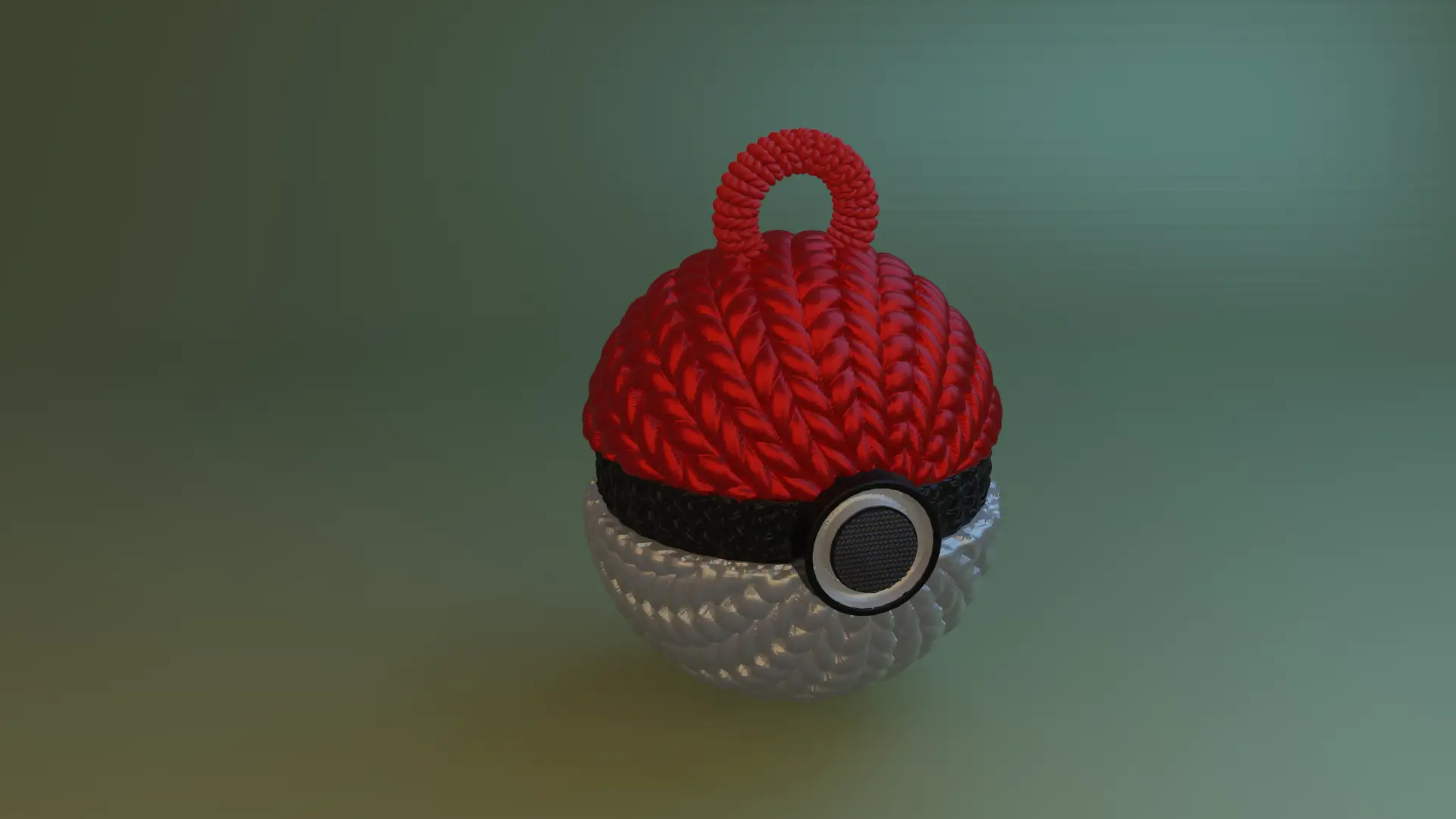 3D Printer Files | 3MF File | Crochet Knitted Pokeball | Creality Cloud