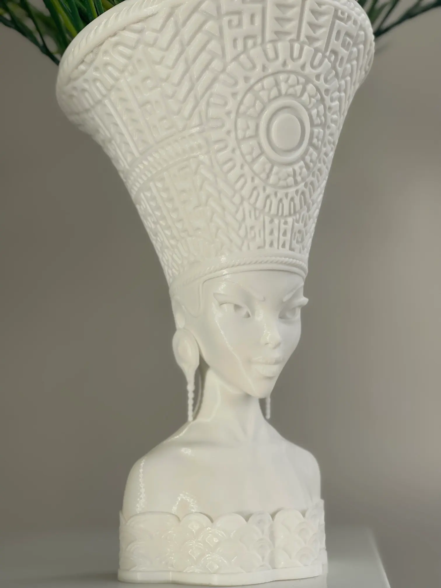 Home Decorations & Ornaments STL Download - QUEEN WAKANDA PLANTER (NO ...