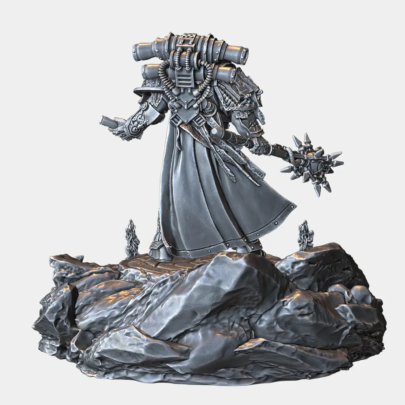 Characters & Creatures STL indir - Primus Lord Word Bearer - Gabi 40000