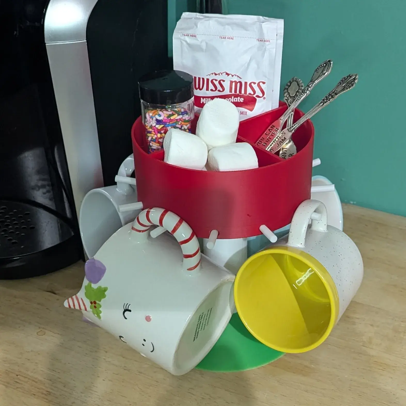 3D Printer Files | 3MF File | Coffee Cup Station | Creality Cloud