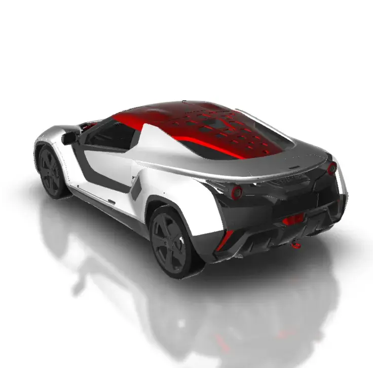 Vehicles & Machinery STL Download - Tamo Racemo 2017by 3DCARSALON