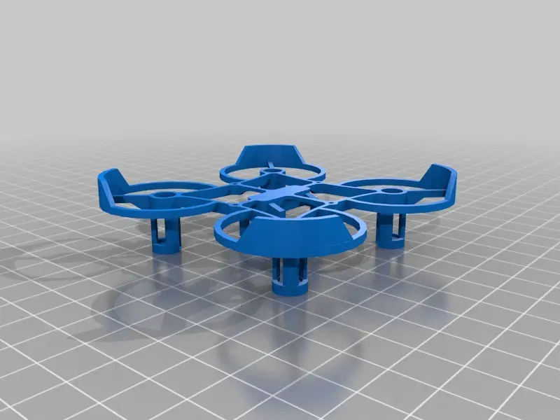 Free Drones & Aircraft STL Download - Drone Frameby 123DPrint