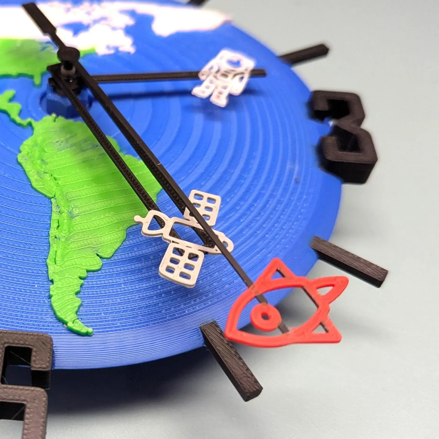 3D Printer Files | 3MF File | Low-Earth Orbit Clock | Creality Cloud