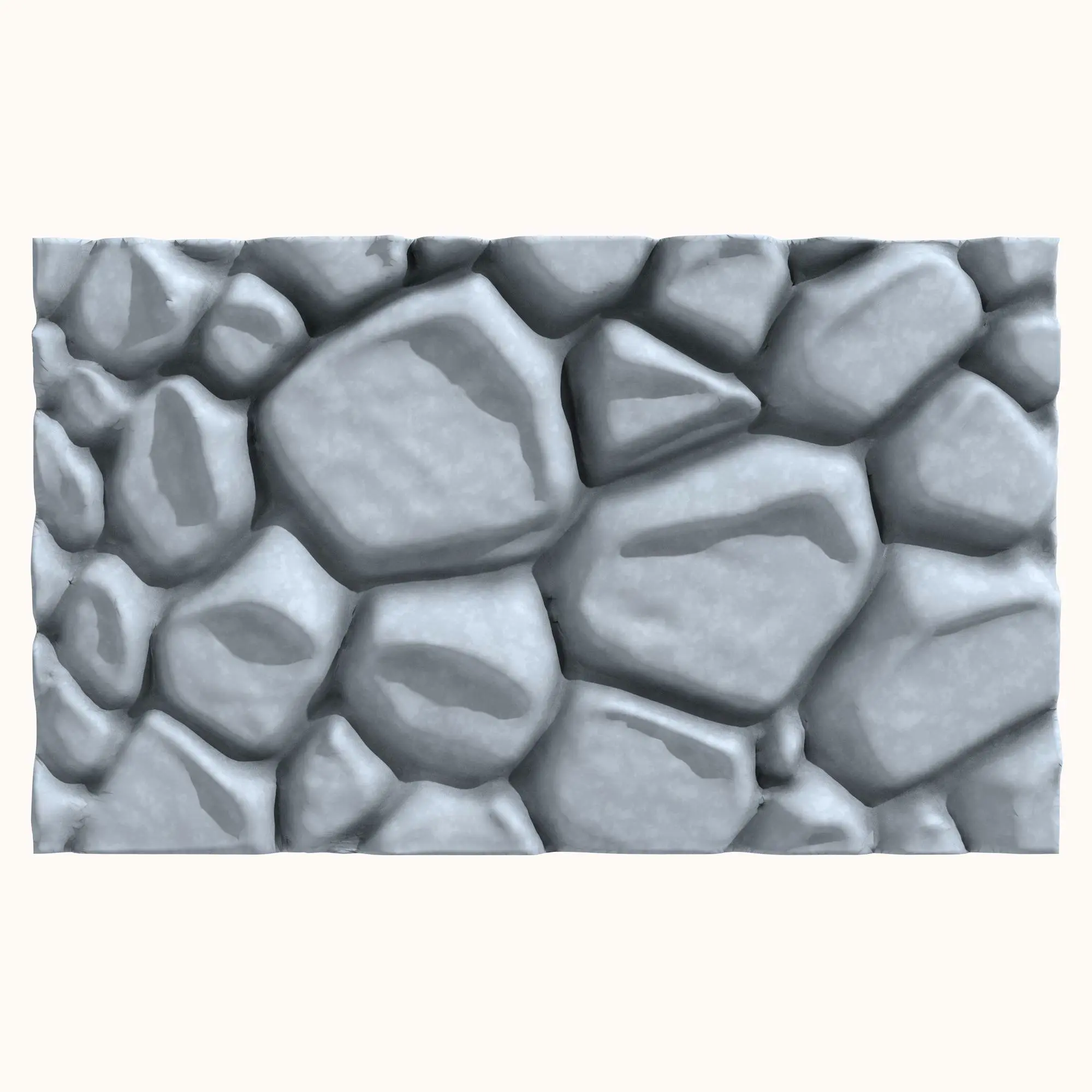 Other STL Download - Stone wall 177by 1xMerch
