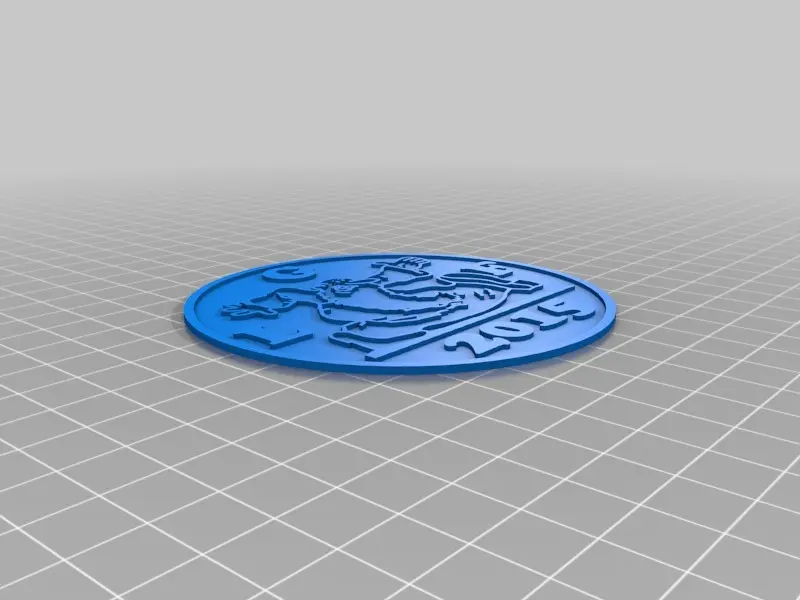 3D Printer Files | 3MF File | GLF 2015 Medallions | Creality Cloud