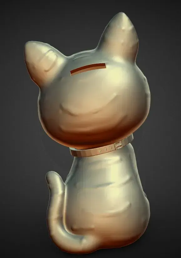 Home Decorations & Ornaments STL Download - little cat decorative ...