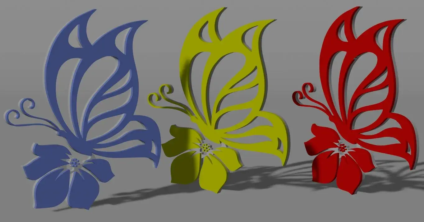 3D Printer Files | 3MF File | Butterfly | Creality Cloud