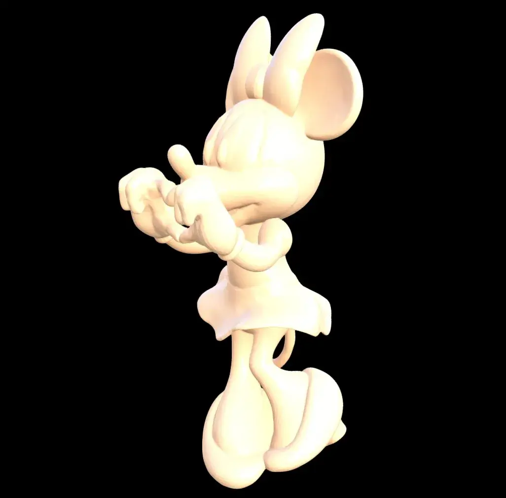 3D Printer Files | 3MF File | Minnie Mouse Love | Creality Cloud