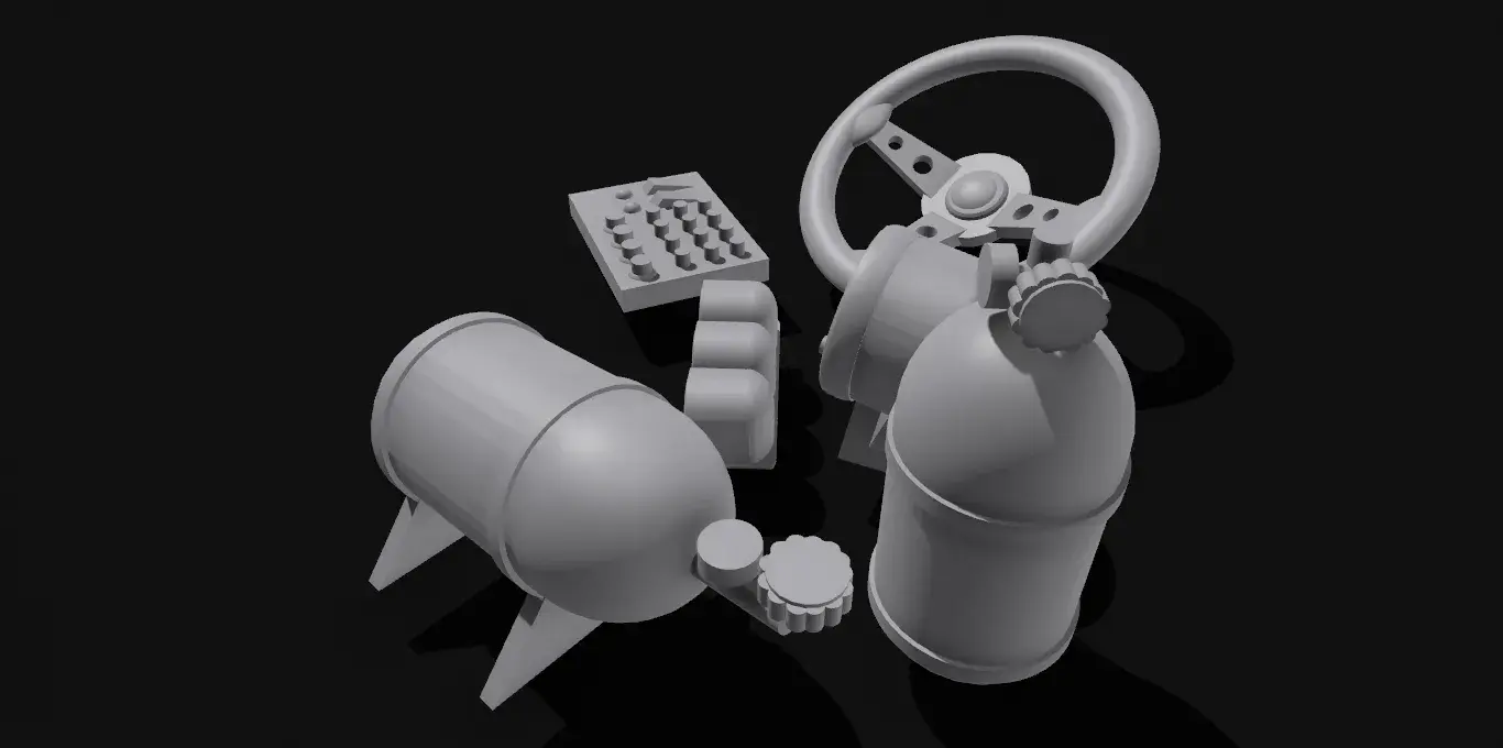 Electronics & RC (Remote Control) STL Download - RC 1:10 Car Drift ...