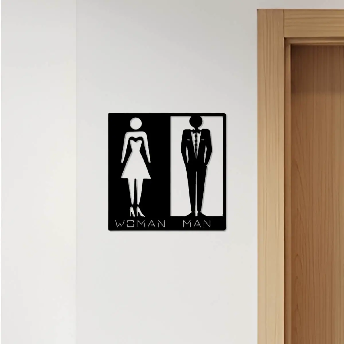 Other STL Download - WC, Toilet Sign, Restroomby OALPO