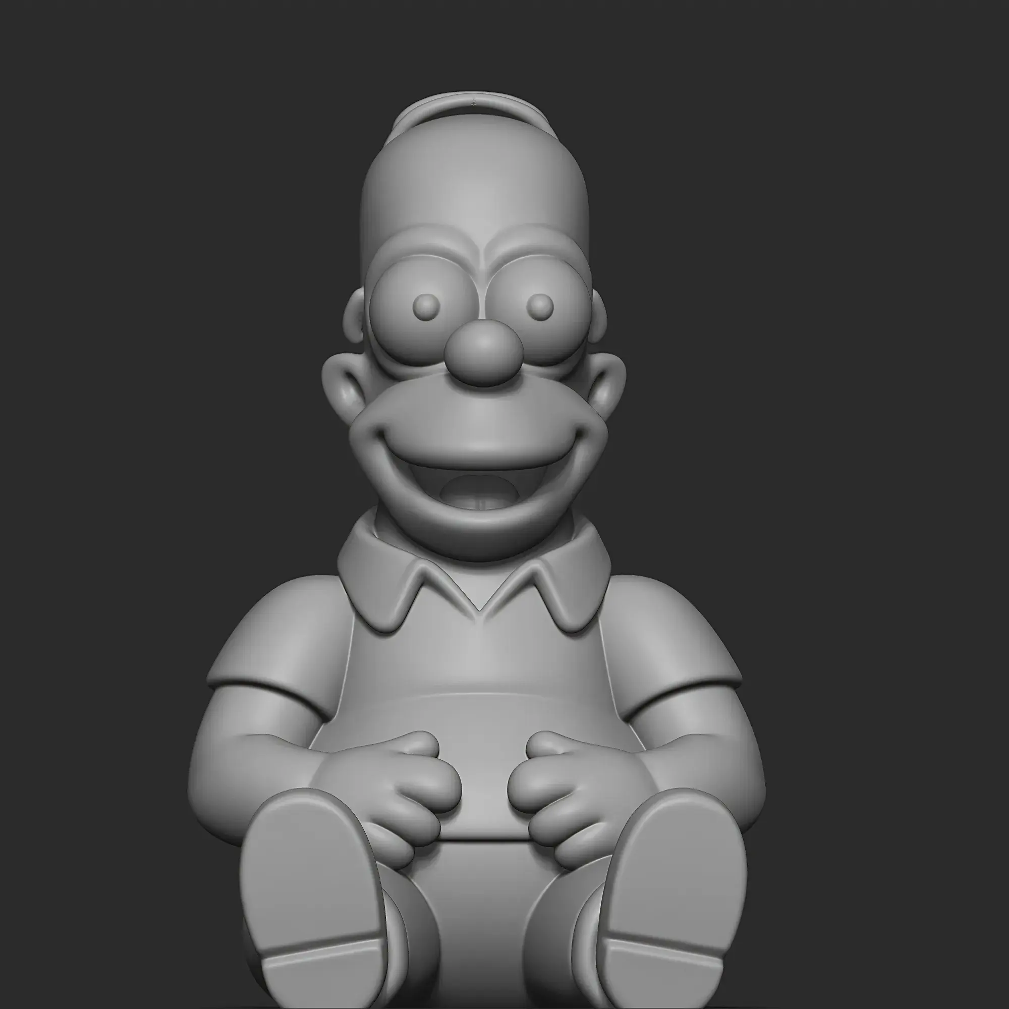 3D Printer Files | 3MF File | Homer Simpson | Creality Cloud