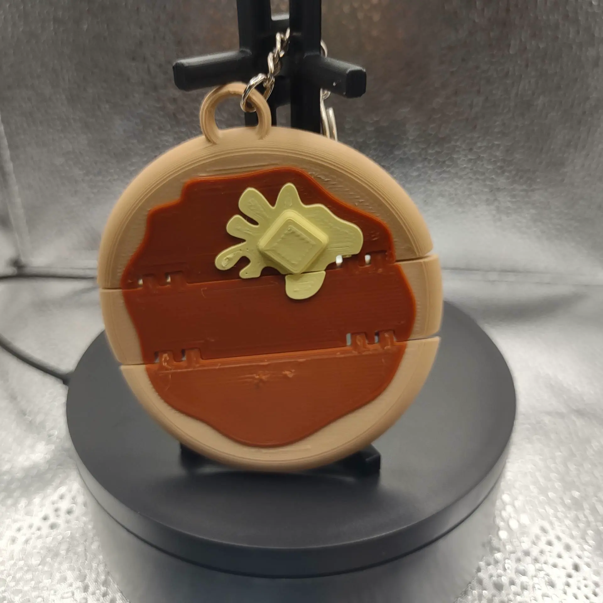 Jewelry & Accessories STL Download - Flexi-Pancake Keychain Charmby ...