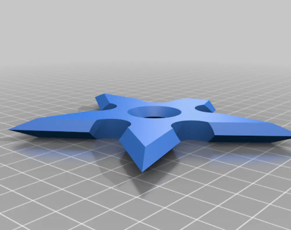 Ninja star | 3D models download | Creality Cloud