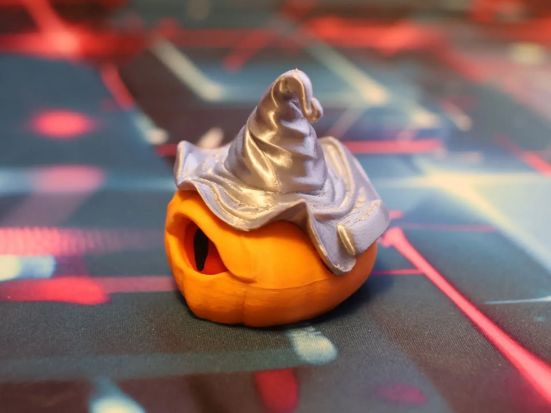 3D Printer Files | 3MF File | All-Seeing Wizard Pumpkin | Creality Cloud