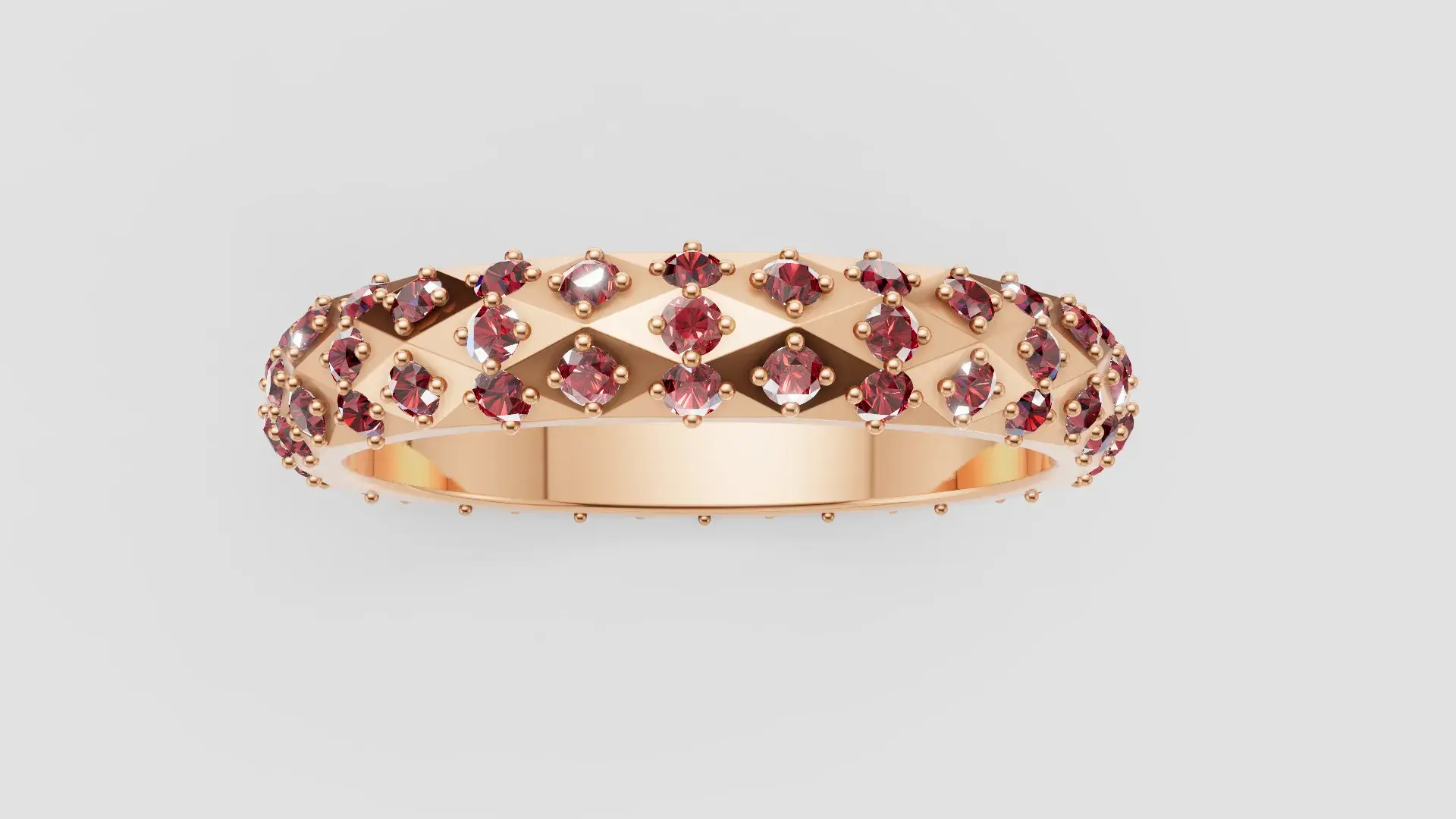 Faceted Diamind Ring | 3D models download | Creality Cloud
