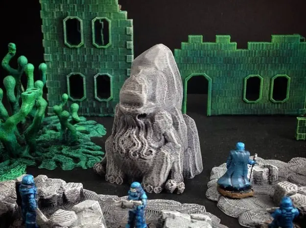 Free Miniature Games & Accessories STL Download - Accursed Idol (15mm ...