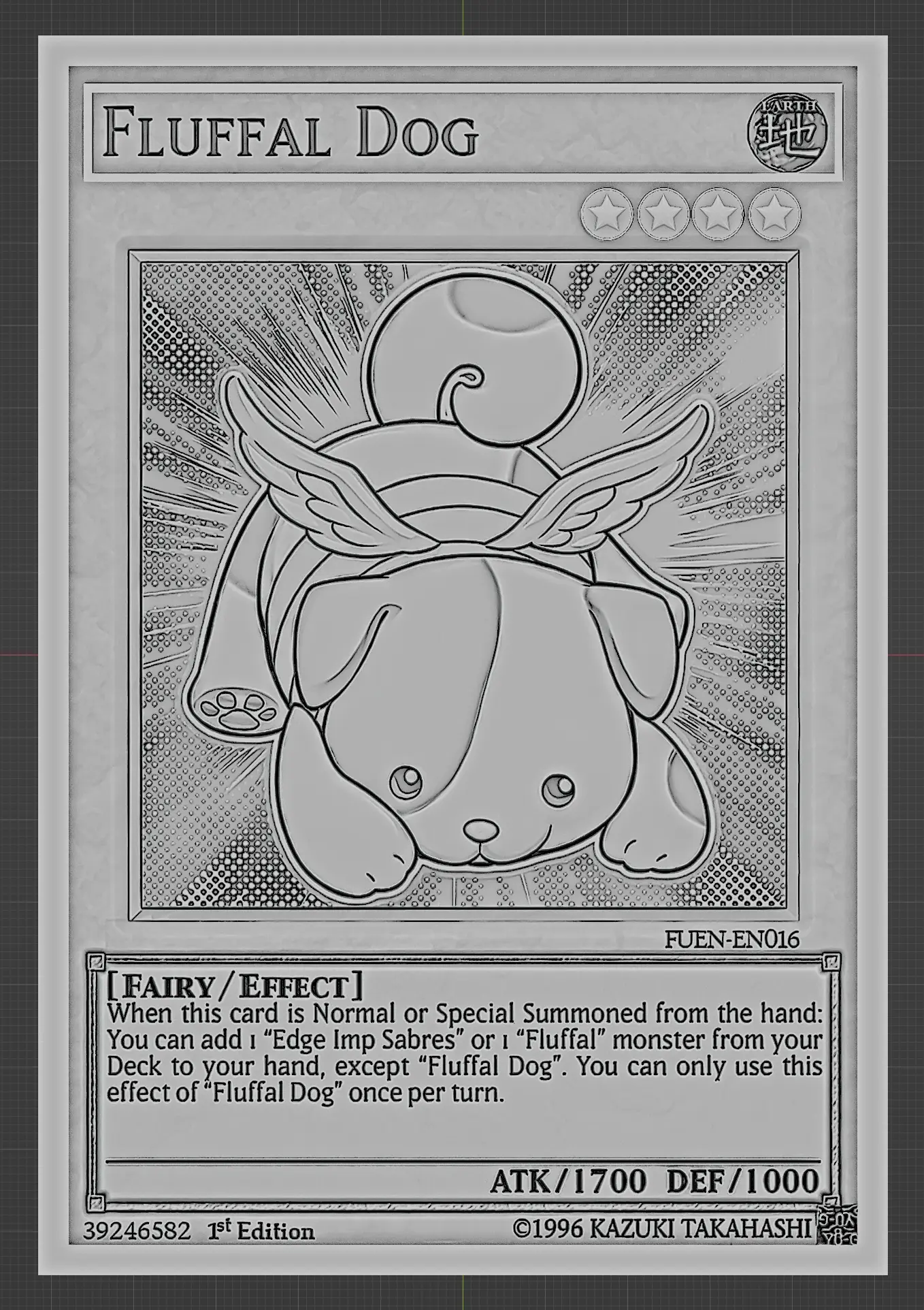 Free Other STL Download - fluffal dog - yugiohby Wsonuchiha3D