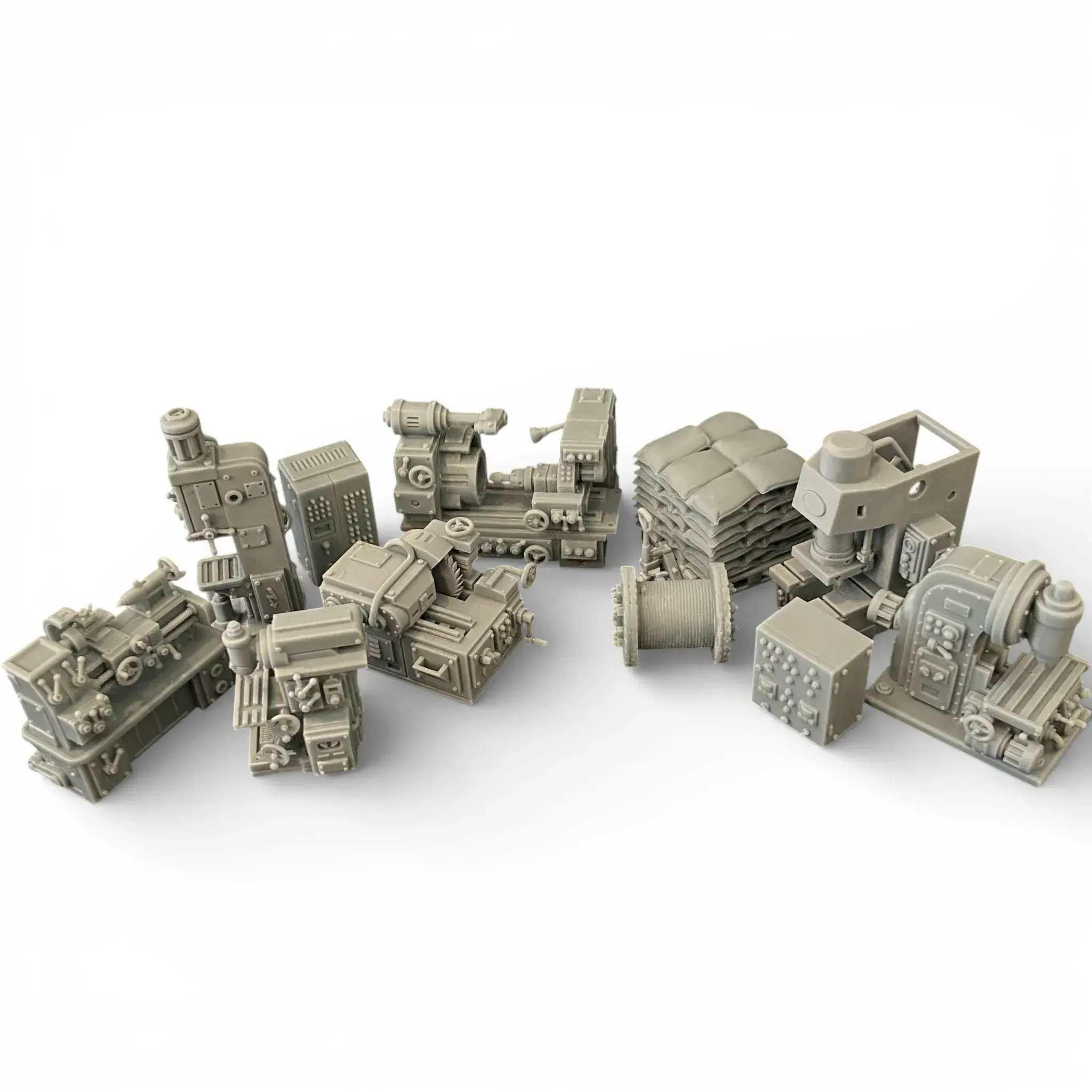 Props & Terrain STL Download - Factory Machinesby Tiny Furniture