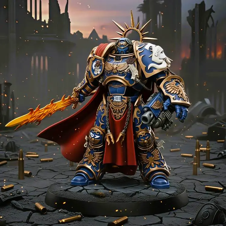 3D 프린터 도면 | 3MF 파일 다운로드 | Roboute Guilliman - Primarch of the ...