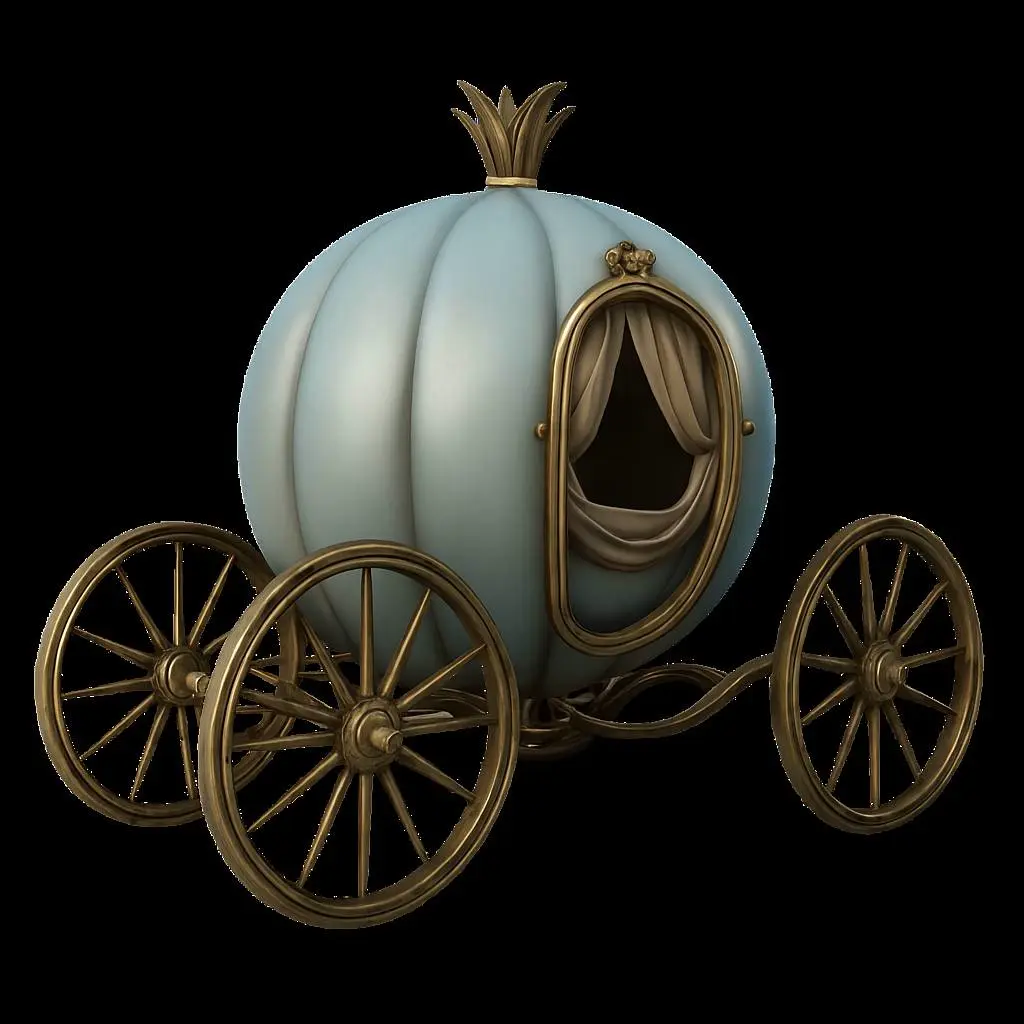 Other STL Download - Cinderella Carriageby 3DTimeWarp