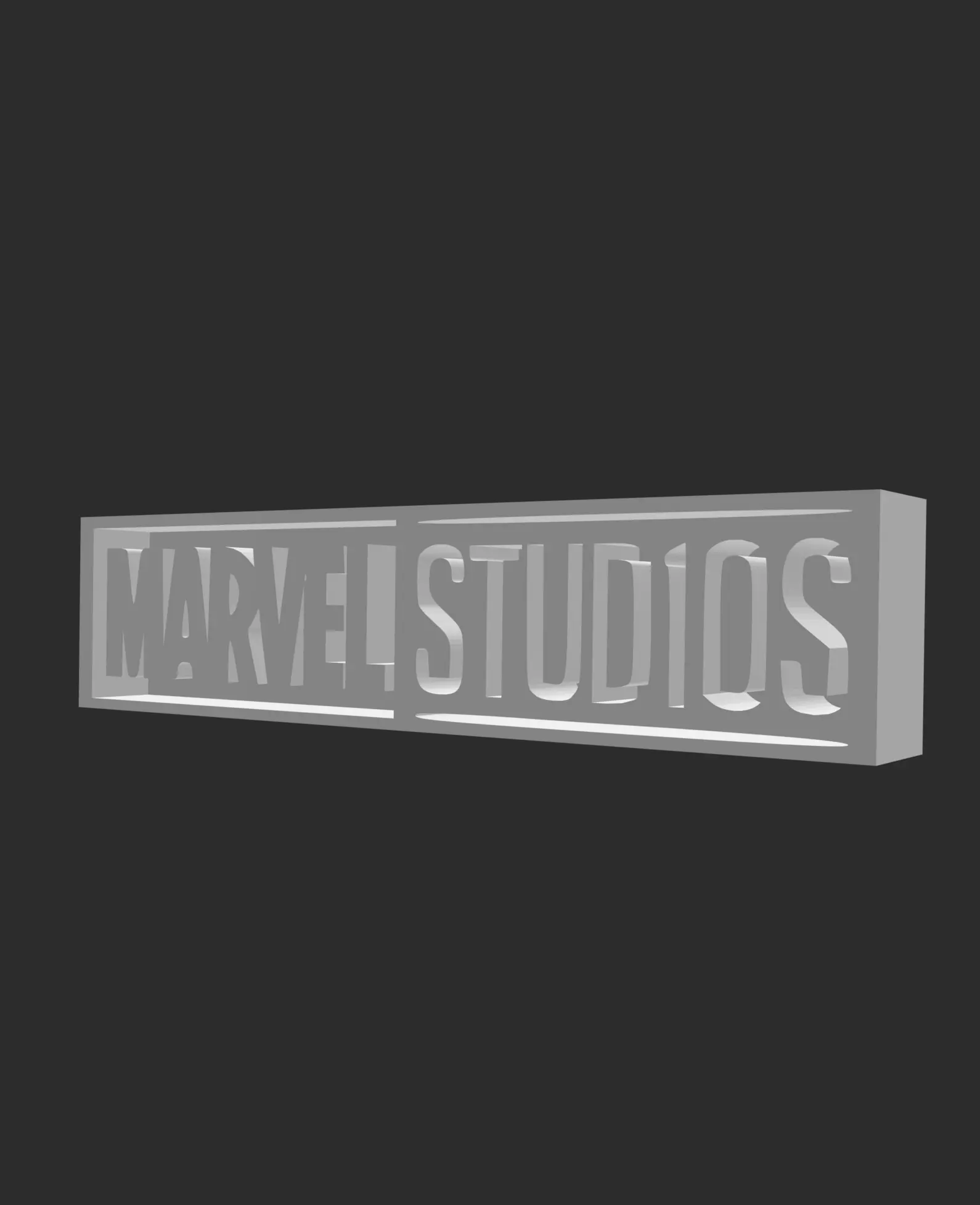 Free Other STL Download - Marvel Logoby NilsMatthias
