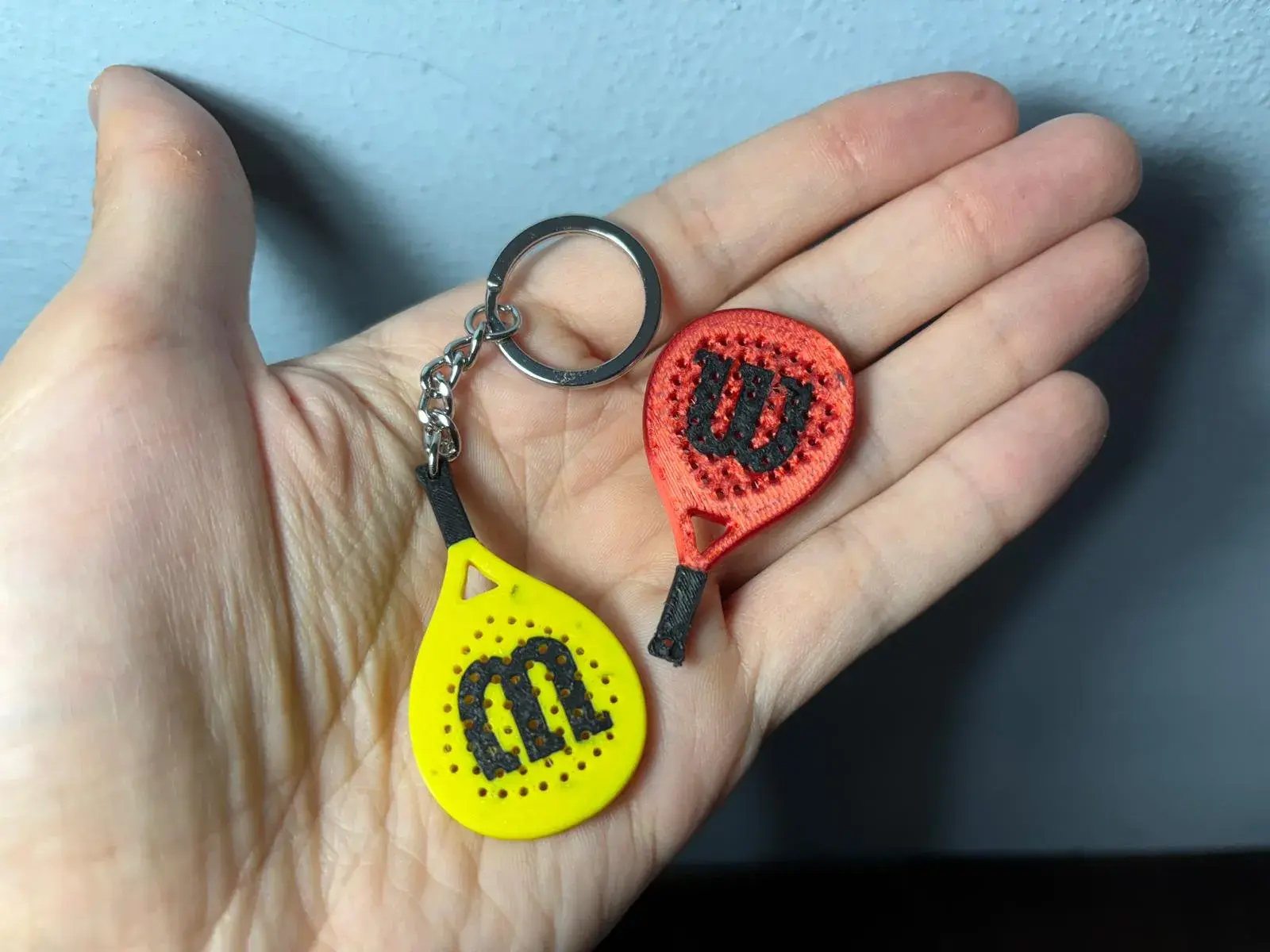 3D Printer Files | 3MF File | Wilson Padel Racket Keychain | Creality Cloud