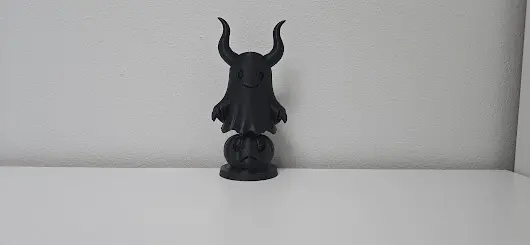 3D Printer Files | 3MF File | Cute Horned Ghost with Grumpy Pumpkin ...