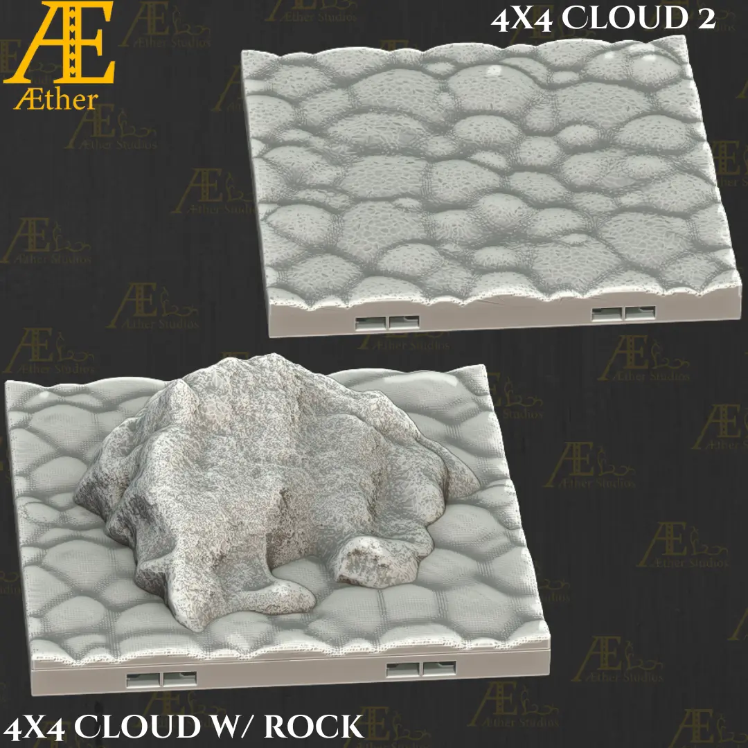 Other STL Download - KS3SKY01 - Cloud Tilesby Aether Studios