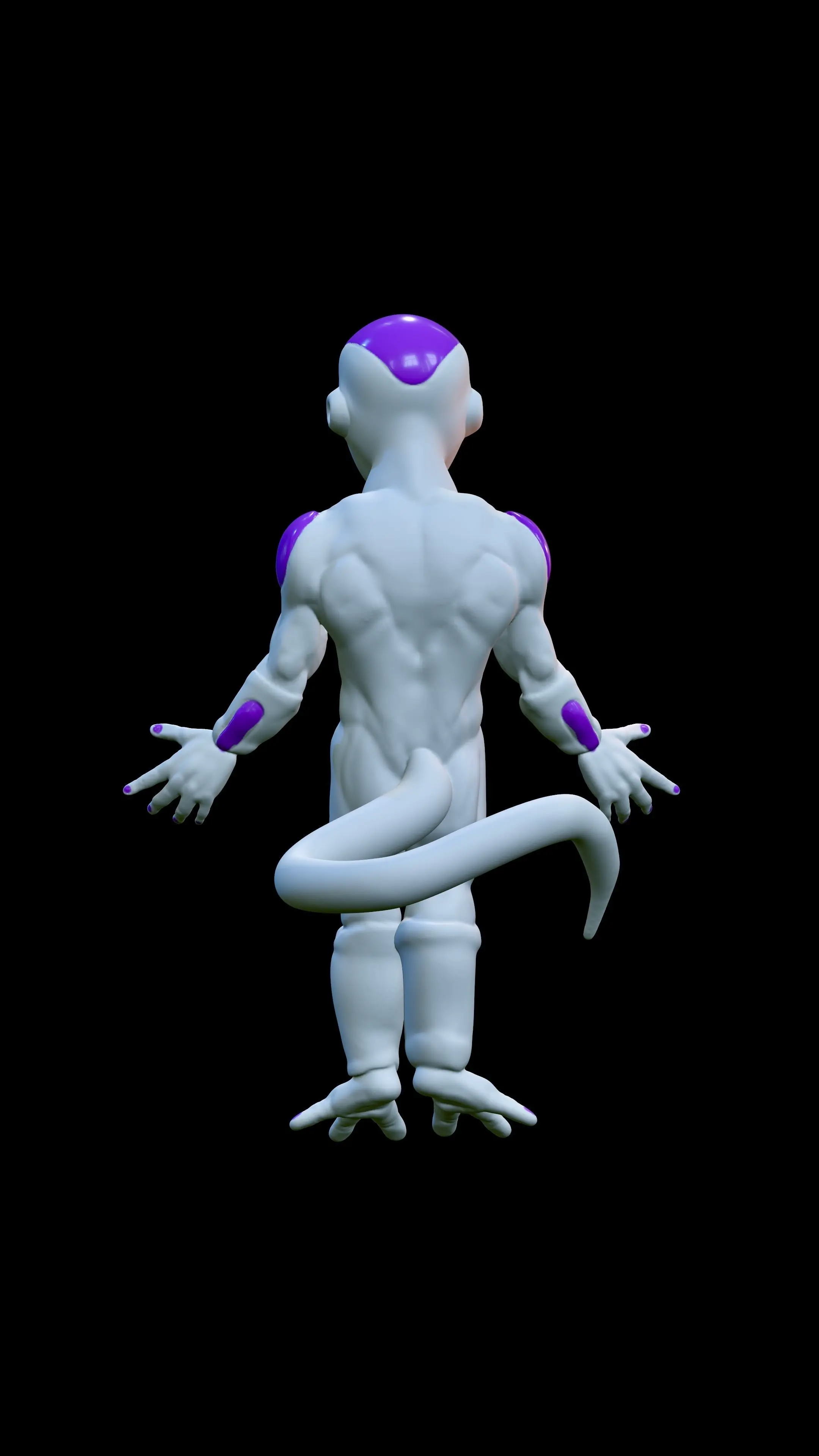 Characters & Creatures STL Download - FRIEZA FROM DragonBall Zby 3DHart