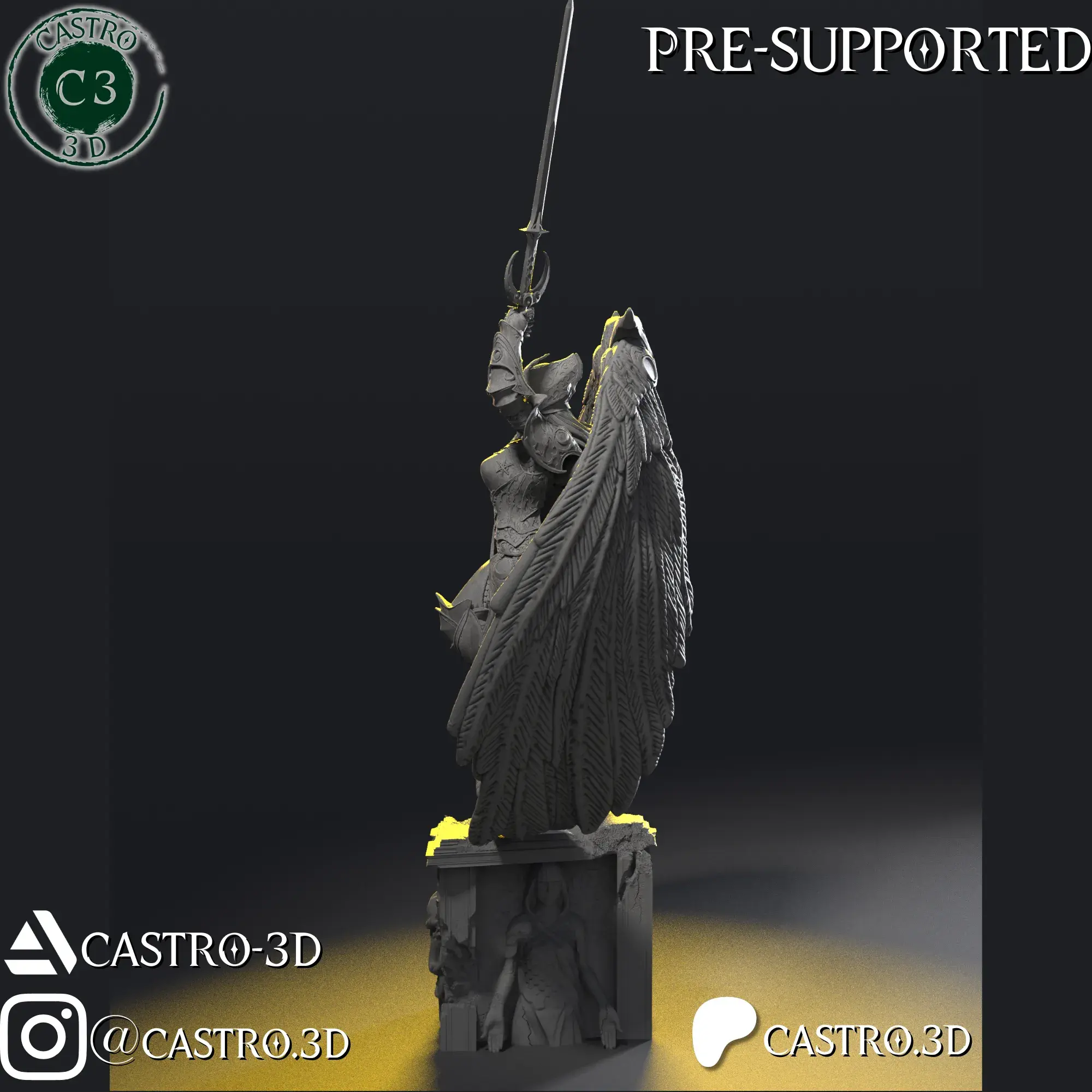 Board Games & Card Games STL Download - Dame Aylin - BG3 Miniature ...