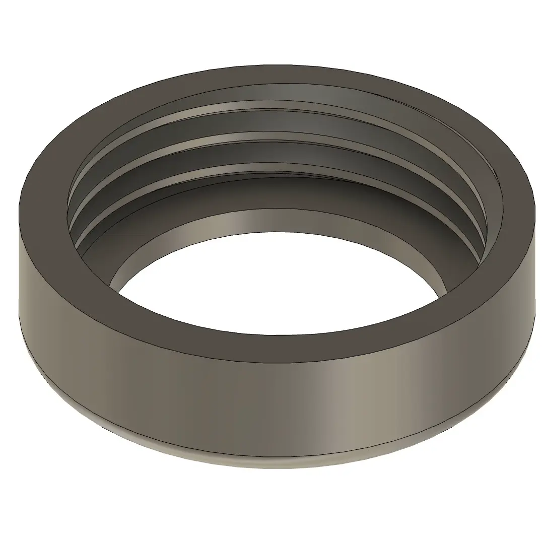 Drones & Aircraft STL Download - High Power Rocket 38mm Motor Retainer ...