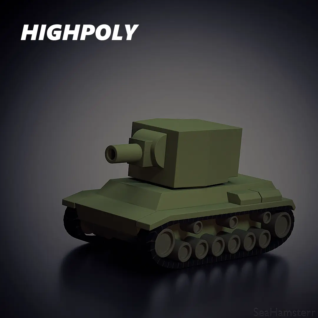 3D Printer Files | 3MF File | KV-2 | MINI FIGURE | Creality Cloud