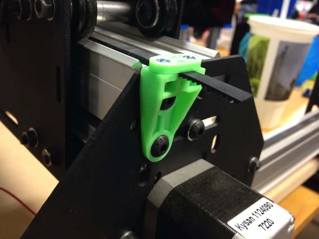 Free 3D Printer Parts STL Download - ShapeOko II Outside Belt Clamp by ...