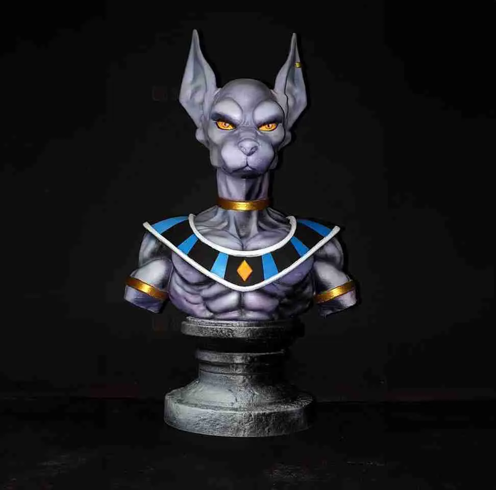 Characters & Creatures STL Download - Beerus Dragon Ball Super ...