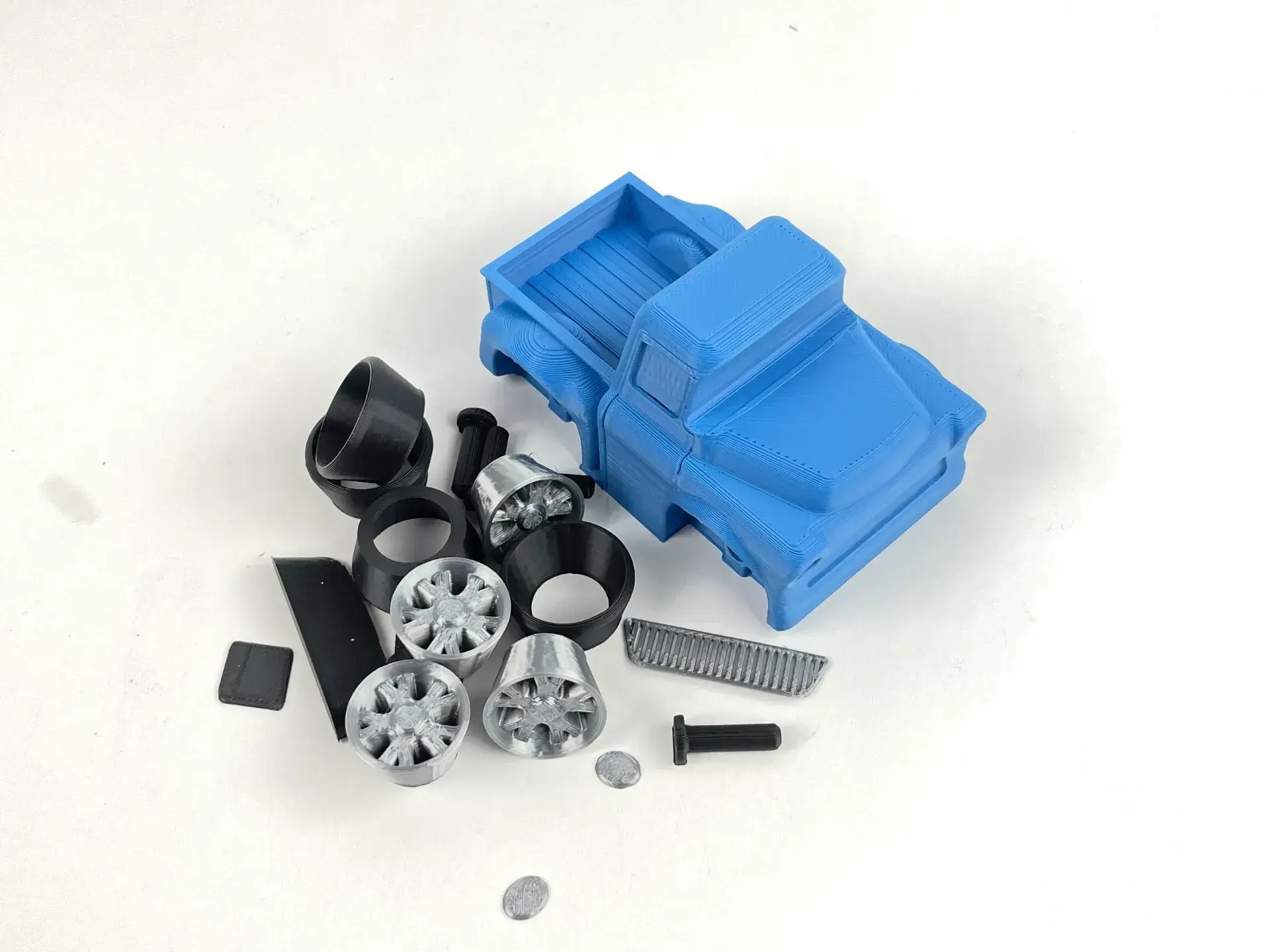 3D Printer Files | 3MF File | Tooned CHEVY TRUCK | Creality Cloud