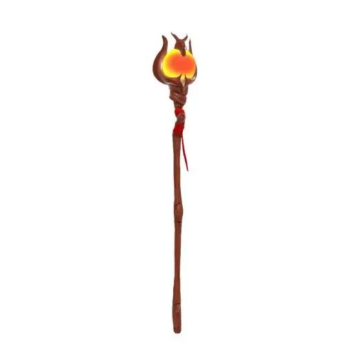 Other STL Download - Flame Wizard Staff 3D Model STL Printableby Meine ...