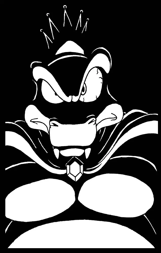 Free Digital Art STL Download - King K. Rool stencilby SMT_M 🦊