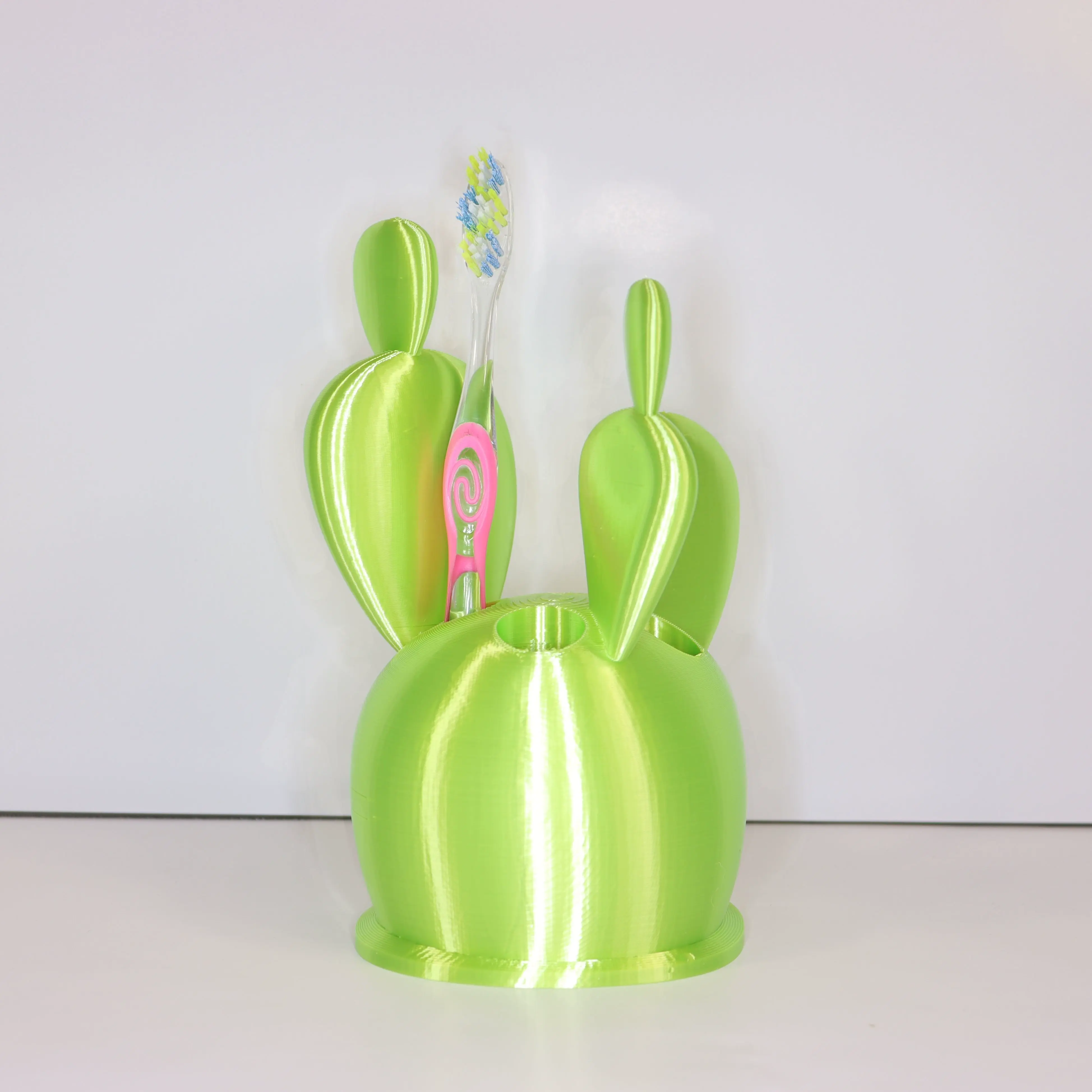 Home Decorations & Ornaments STL Download - Cacti toothbrush holderby ...