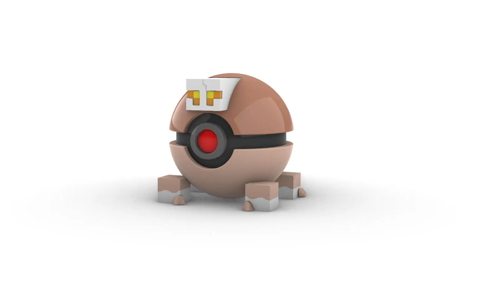 Other STL Download - Pokeball 933 Naclstackby Pokeball Empire