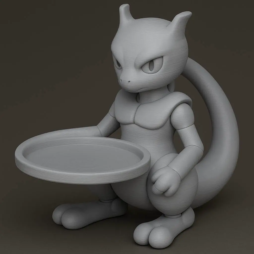 3D Printer Files | 3MF File | Mewtwo cupholder | Creality Cloud