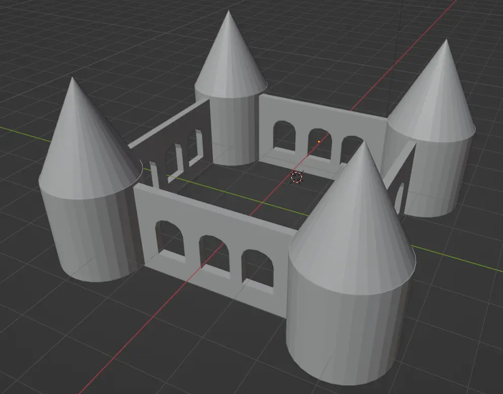 small castle | 3D models download | Creality Cloud