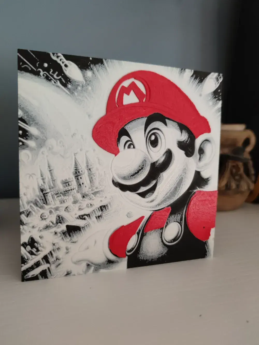 3D Printer Files | 3MF File | Hueforge Super Mario Bros | Creality Cloud