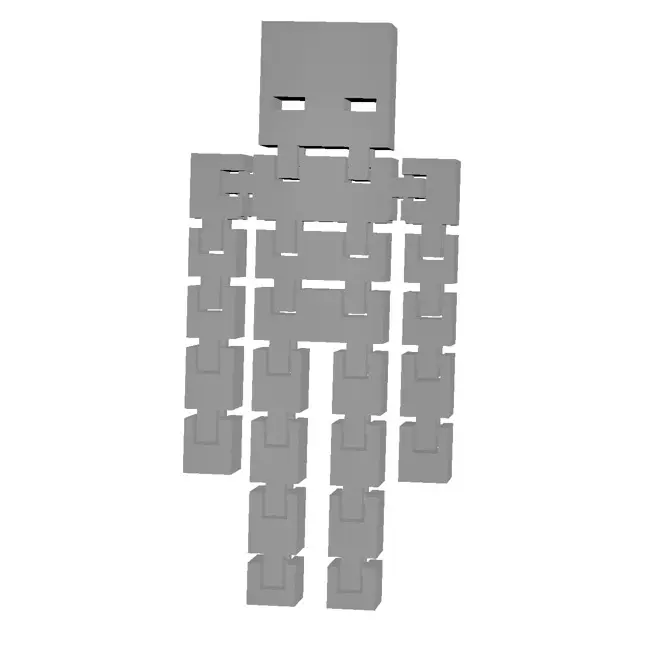 Free Other STL Download - Flexi Enderman Minecraft stands upby ...