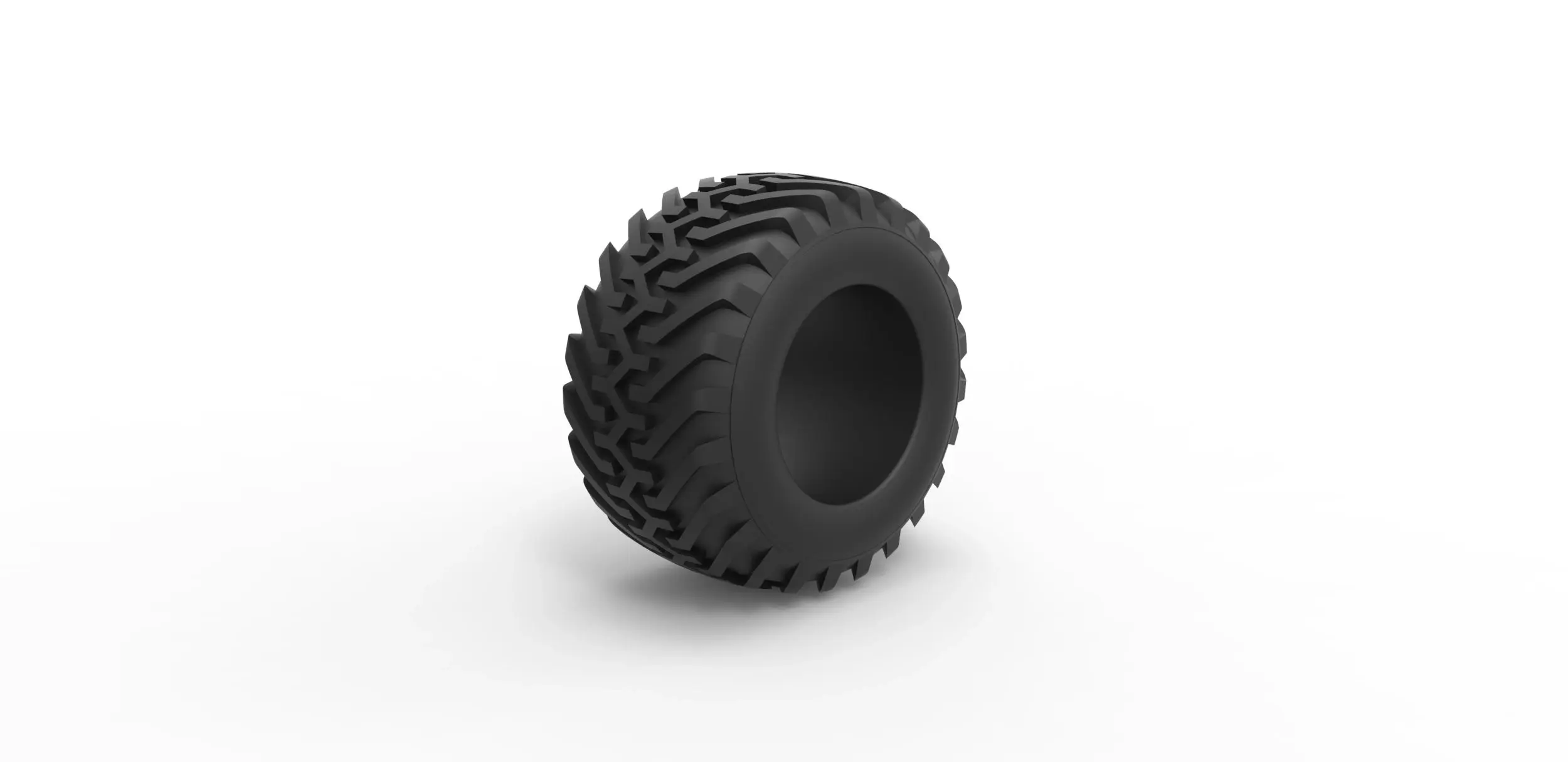 Offroad tire 49 Scale 1:25 | 3D models download | Creality Cloud